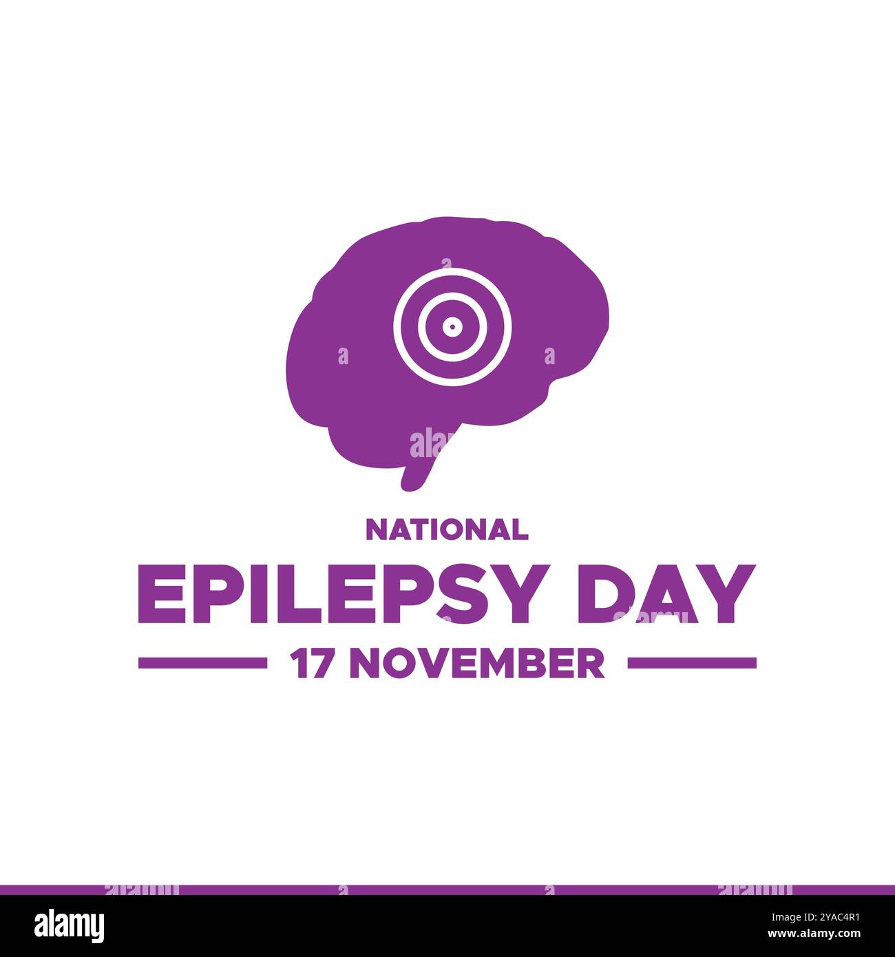 vector illustration about National Epilepsy Day, 17th November ...