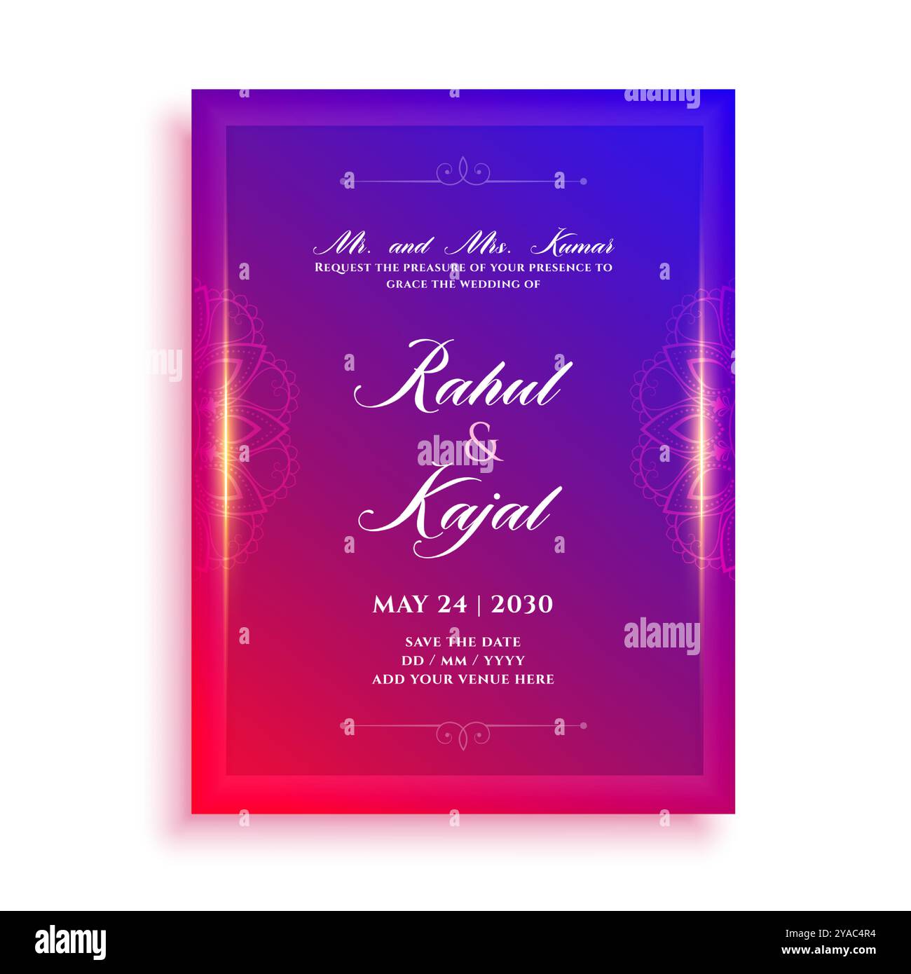 engagement party invitation card for your sagai in traditional style ...