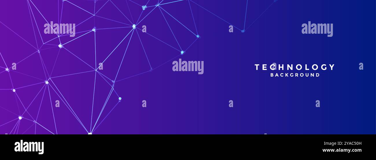 modern and digital cyber tech background in low poly style vector Stock ...