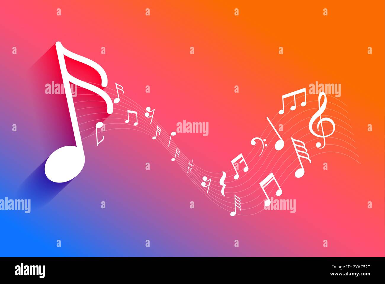 classical tones and notes music backgrounds for harmony event vector ...