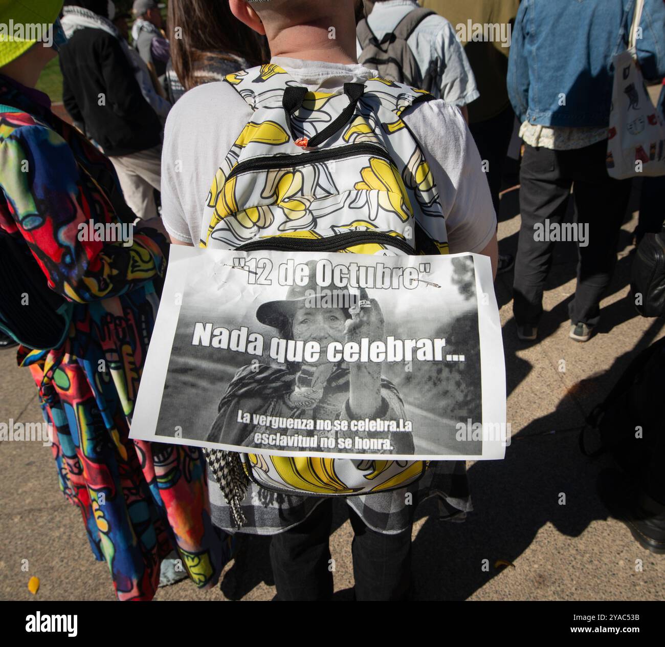 Boston, Massachusetts, USA. 12 Oct. 2024. March for Indigenous Peoples ...