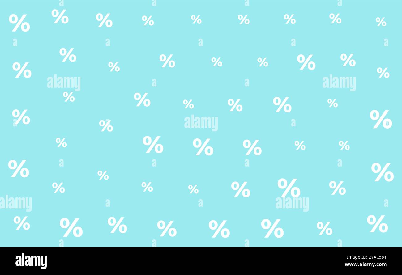 percentage icons pattern background for finance and accounting vector ...