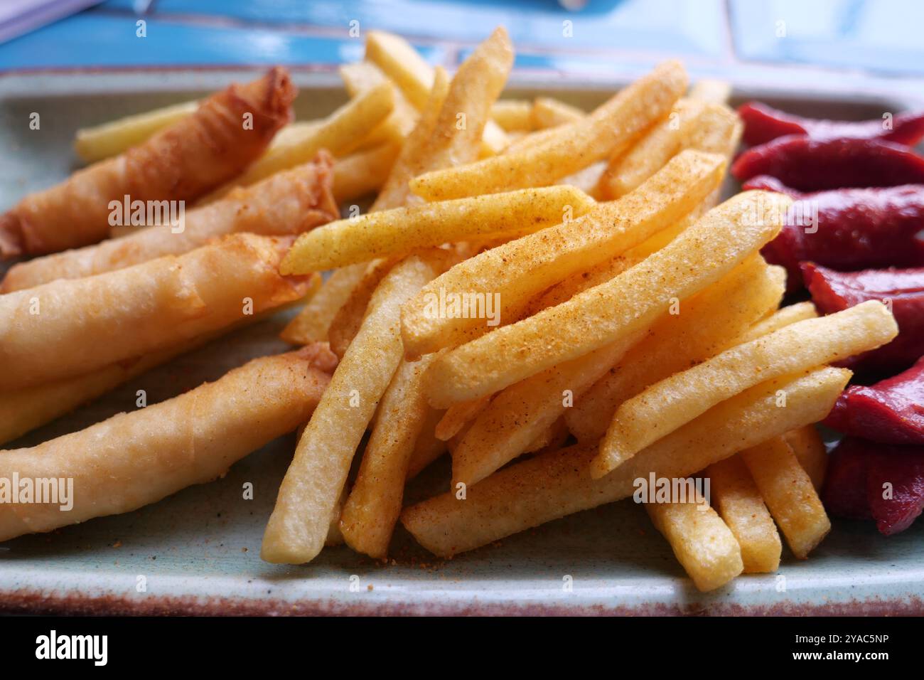 Enjoy a delicious Plate featuring Crispy French Fries alongside a ...