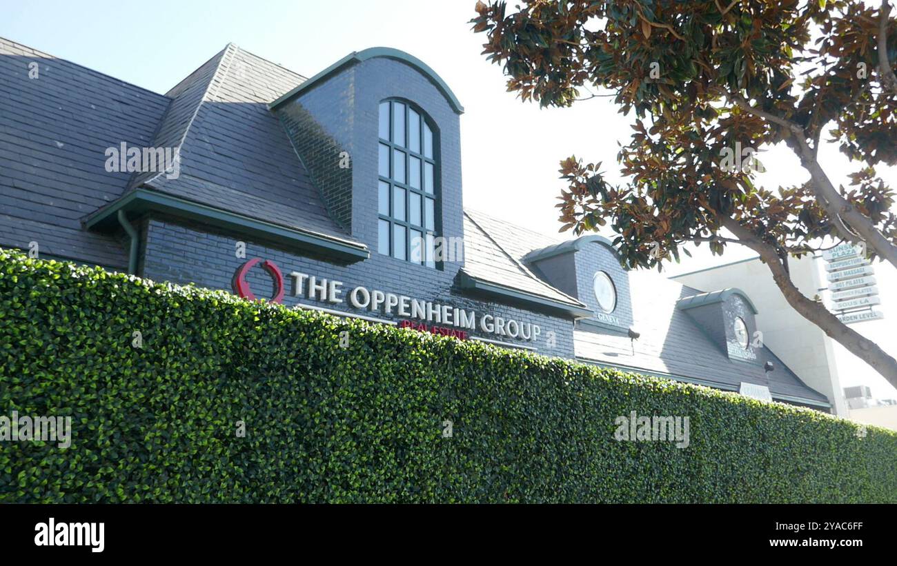 West Hollywood, California, USA 12th October 2024 The Oppenheim Group ...