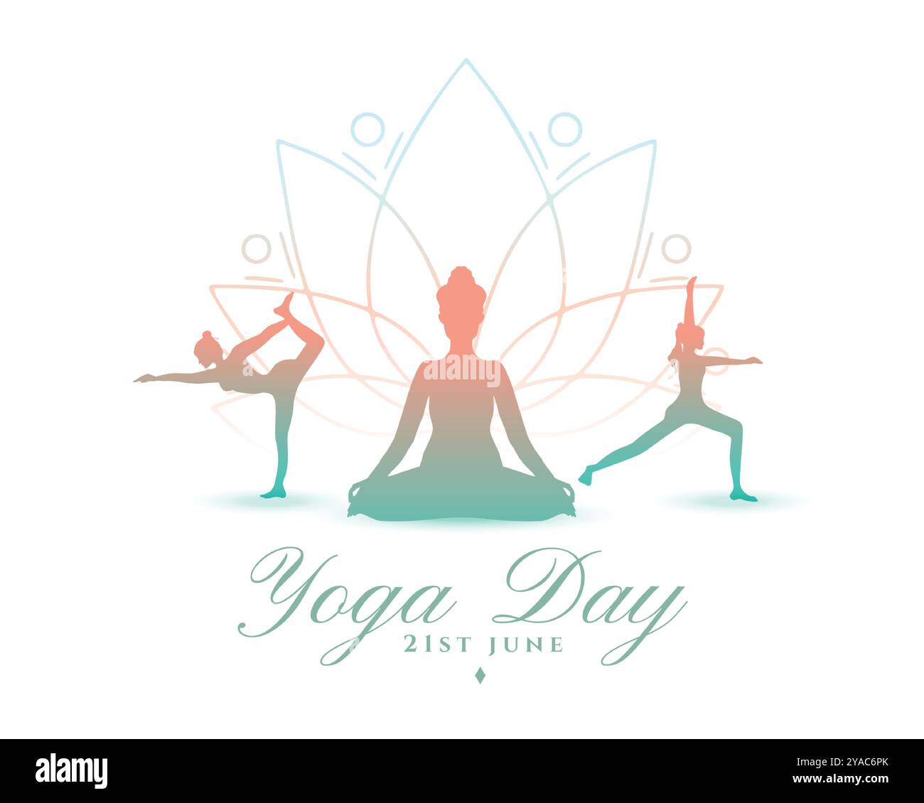 international yoga day background for ayurvedic-themed backdrop vector ...