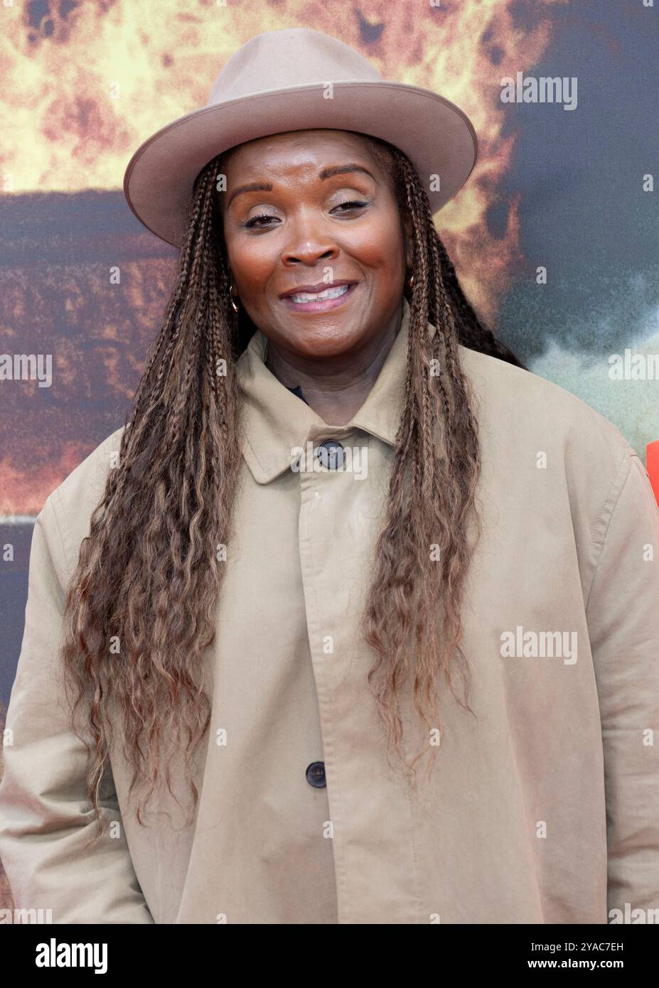 12 Oct 2024, London, England, UK - Sharon Martin attending The Piano Lesson premiere BFI London ...