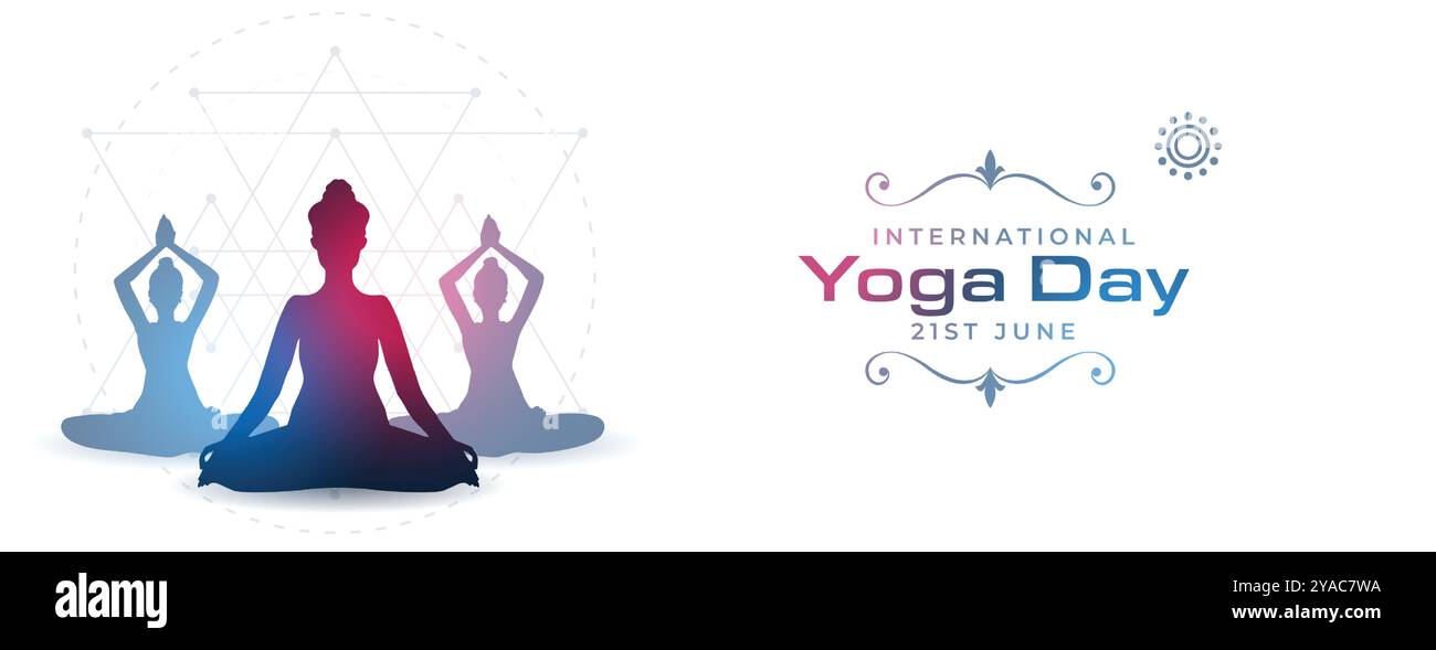 21st june international yoga day event poster for relaxation and ...