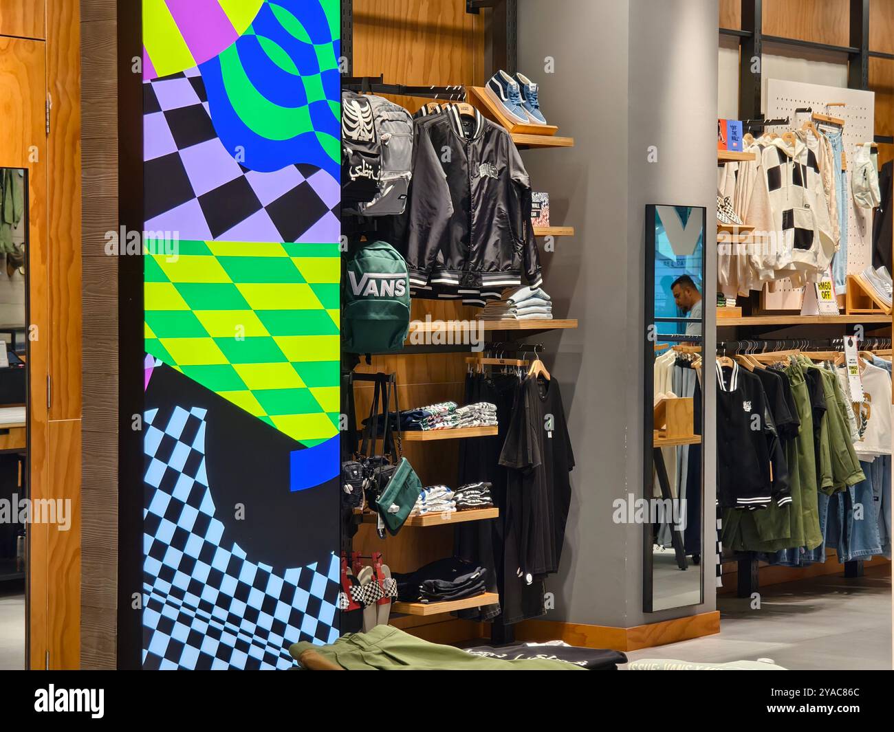 KUALA LUMPUR, MALAYSIA - AUGUST 28, 2024: Vans brand retail shop in the ...