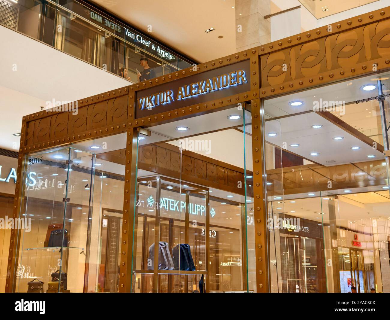 KUALA LUMPUR, MALAYSIA - AUGUST 28, 2024: Viktor Alexander brand retail ...