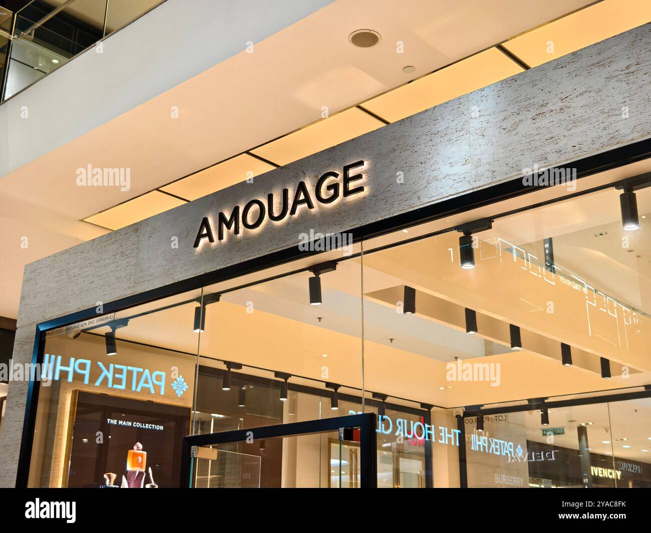 KUALA LUMPUR, MALAYSIA - AUGUST 28, 2024: Amouage brand retail shop in ...