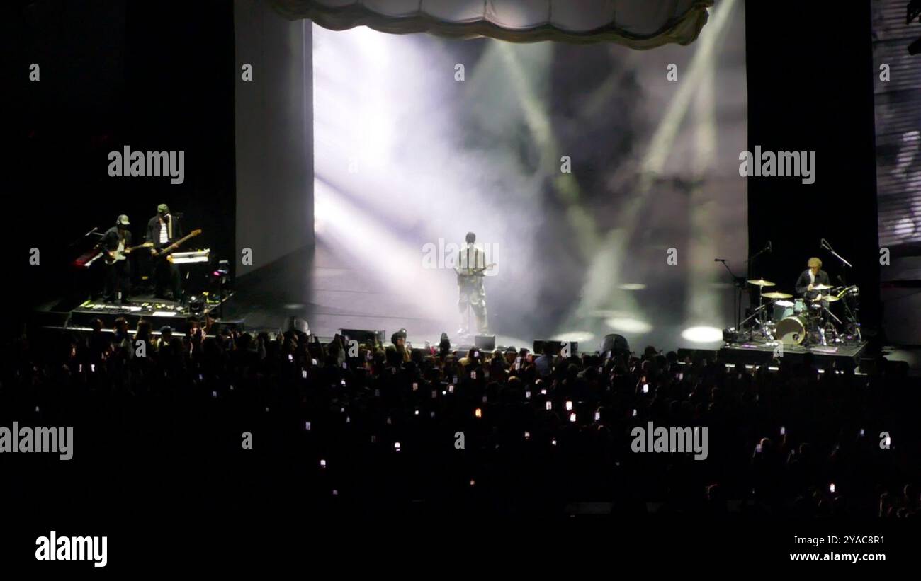 Los Angeles, California, USA 5th October 2024 Singer Omar Apollo ...