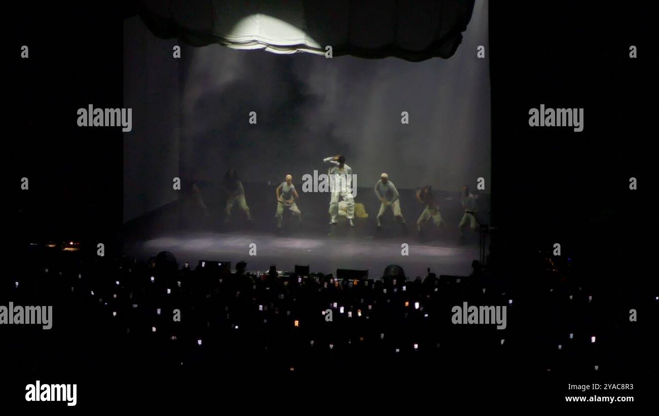 Los Angeles, California, USA 5th October 2024 Singer Omar Apollo ...