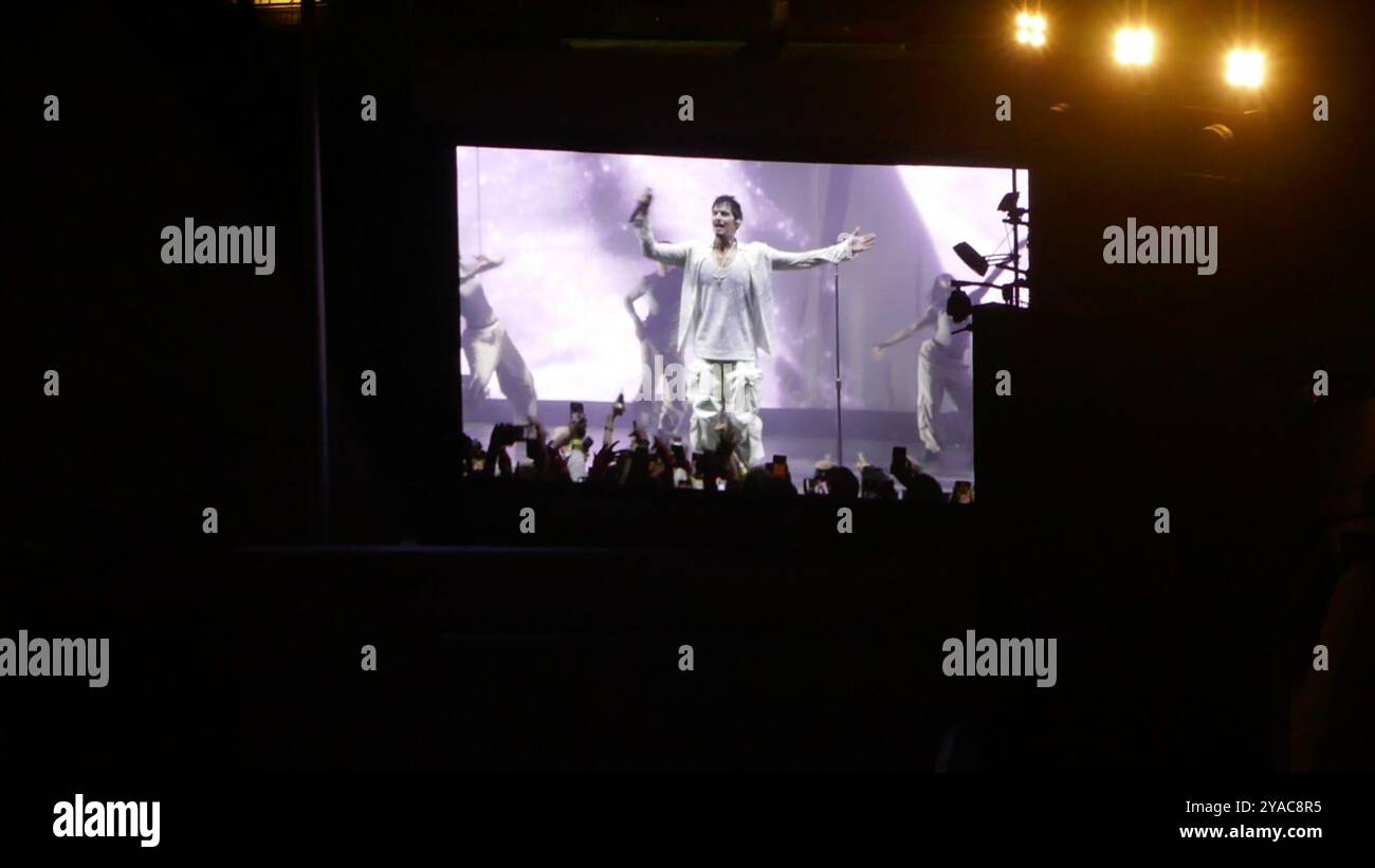 Los Angeles, California, USA 5th October 2024 Singer Omar Apollo ...