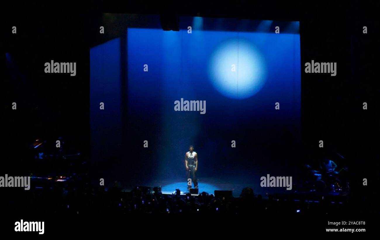 Los Angeles, California, USA 5th October 2024 Singer Omar Apollo ...