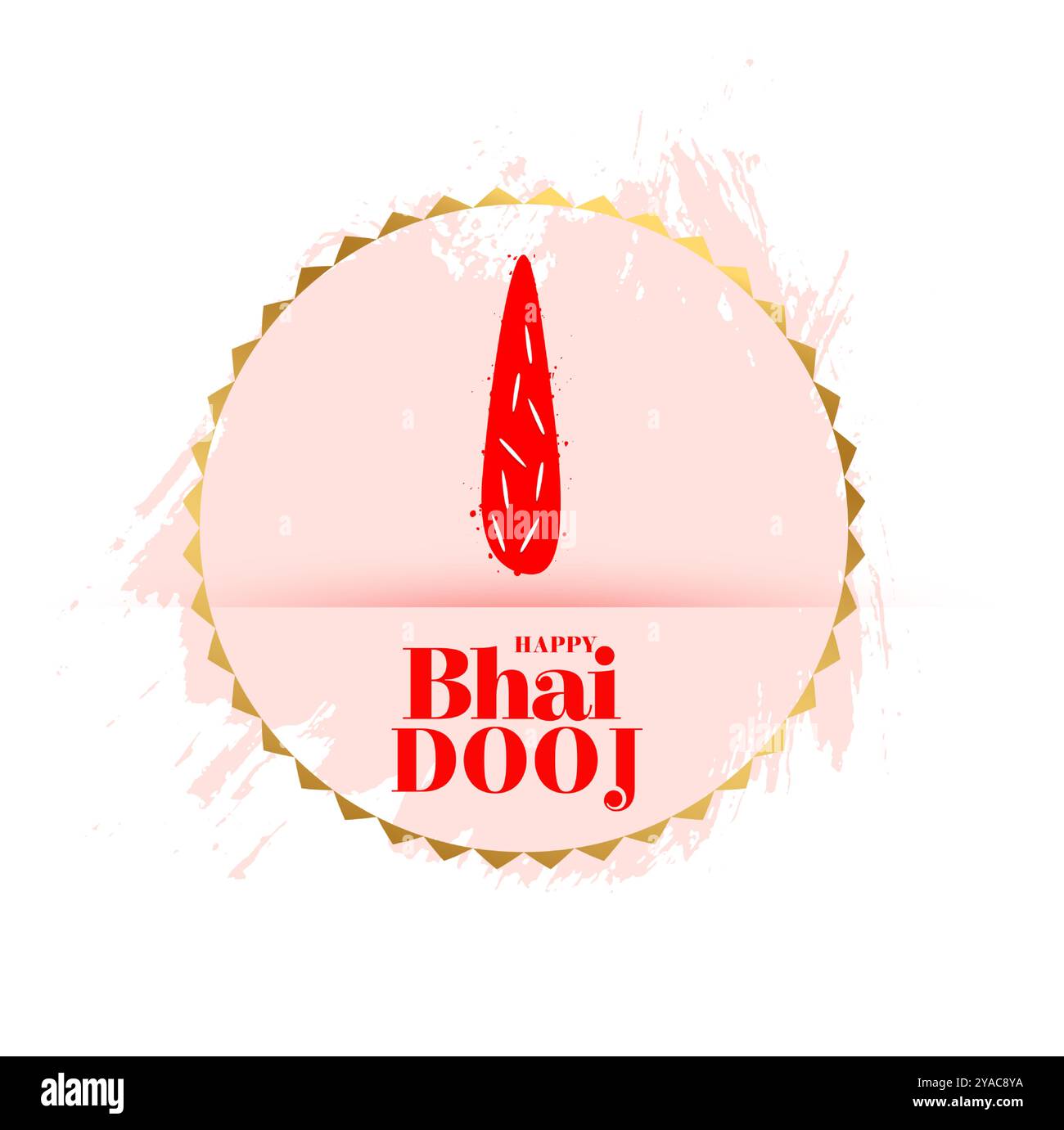 hindu festive bhai dooj puja celebration background for family ...