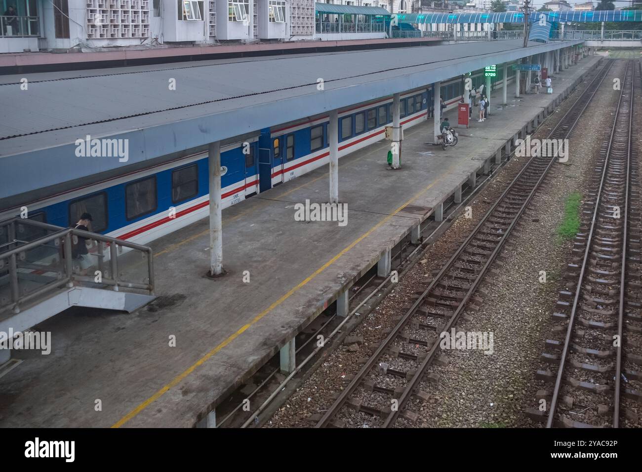 Hanoi, Vietnam. Hanoi Central Railway Station. Ga Hanoi train station ...