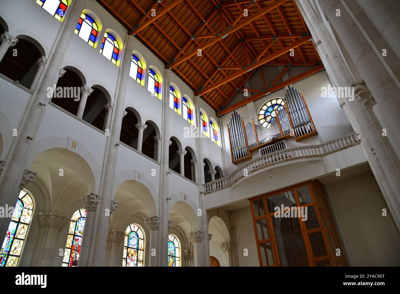 Cathedral of Saint Mother Teresa in Pristine, Kosovo Stock Photo - Alamy