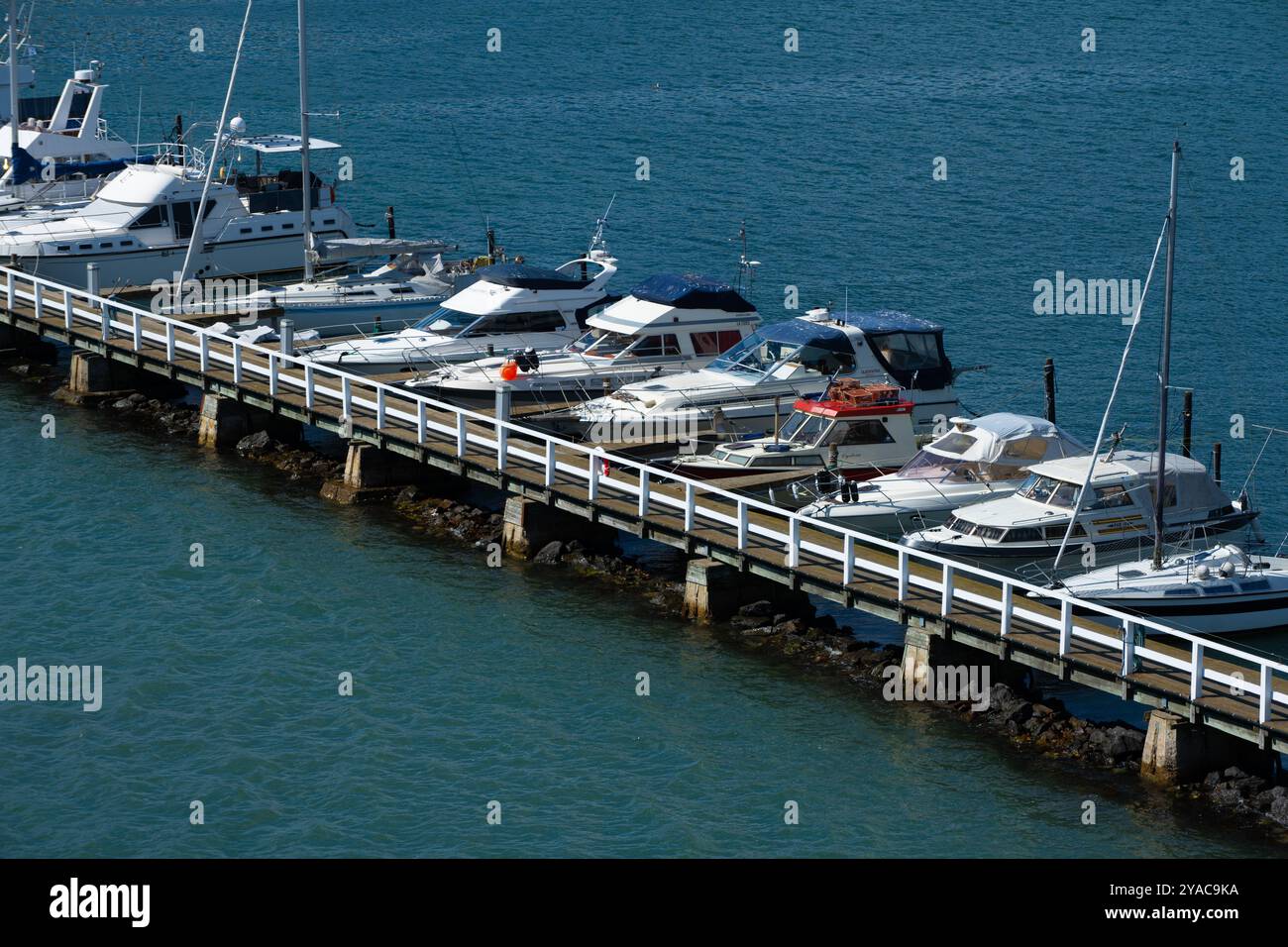 Long row colorful boats hi-res stock photography and images - Alamy