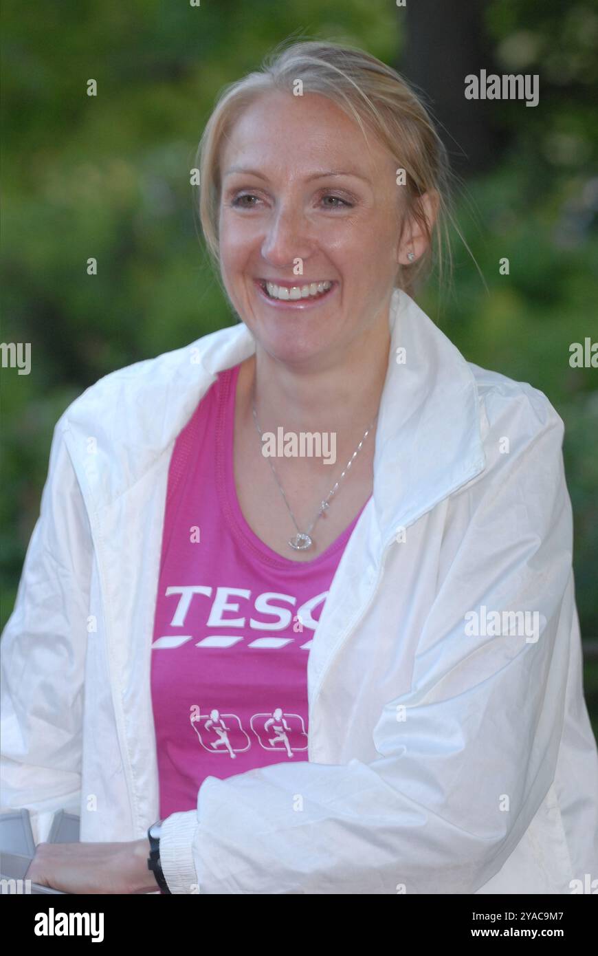Paula Radcliffe, Race For Life, Battersea Park, London, UK Stock Photo ...