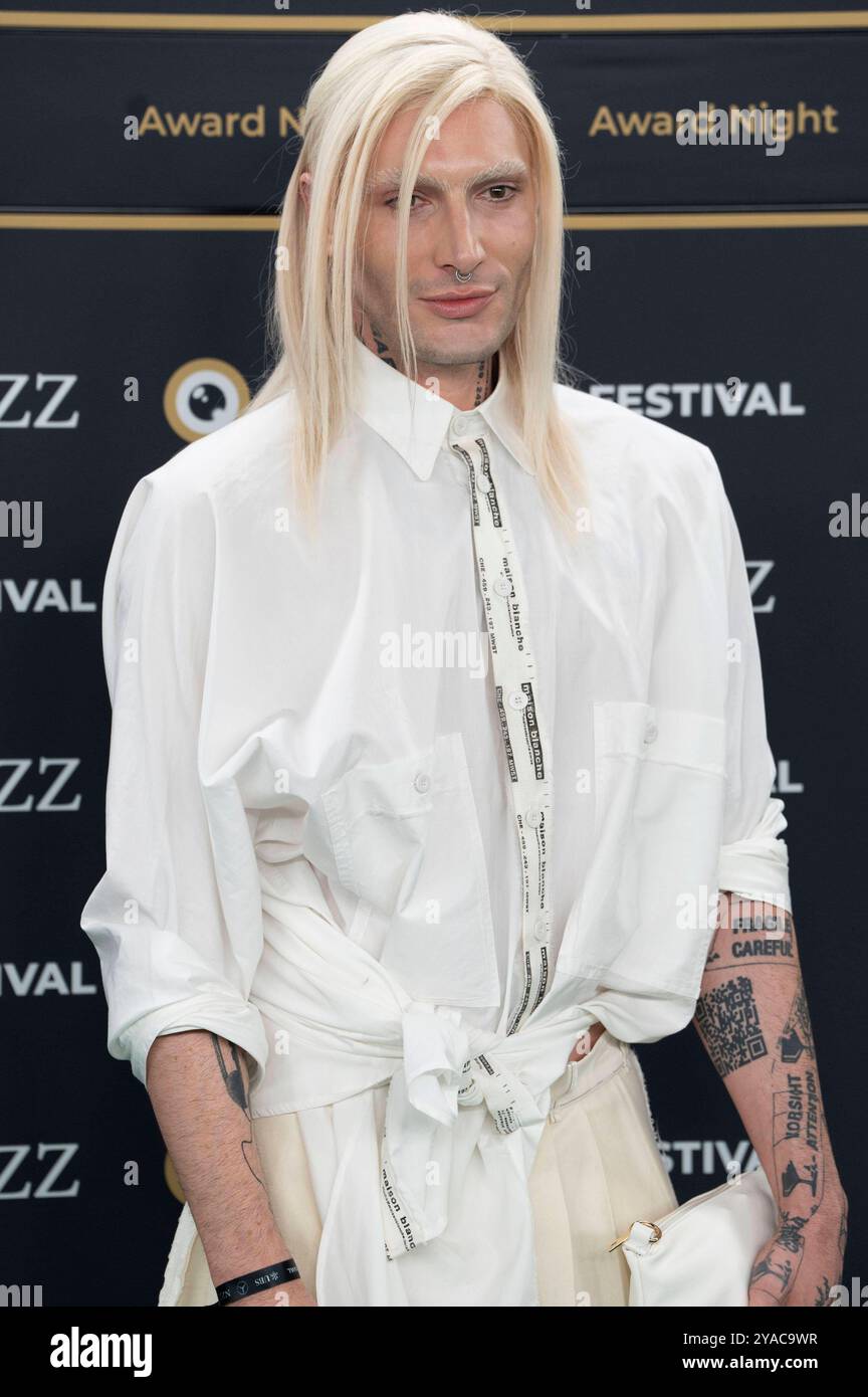 Yannik Zamboni bei der Preisverleihung auf dem 20. Zurich Film Festival ...