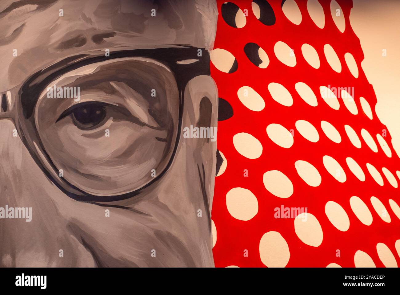 An artwork partial image of the very recognizable founder of Kentucky ...