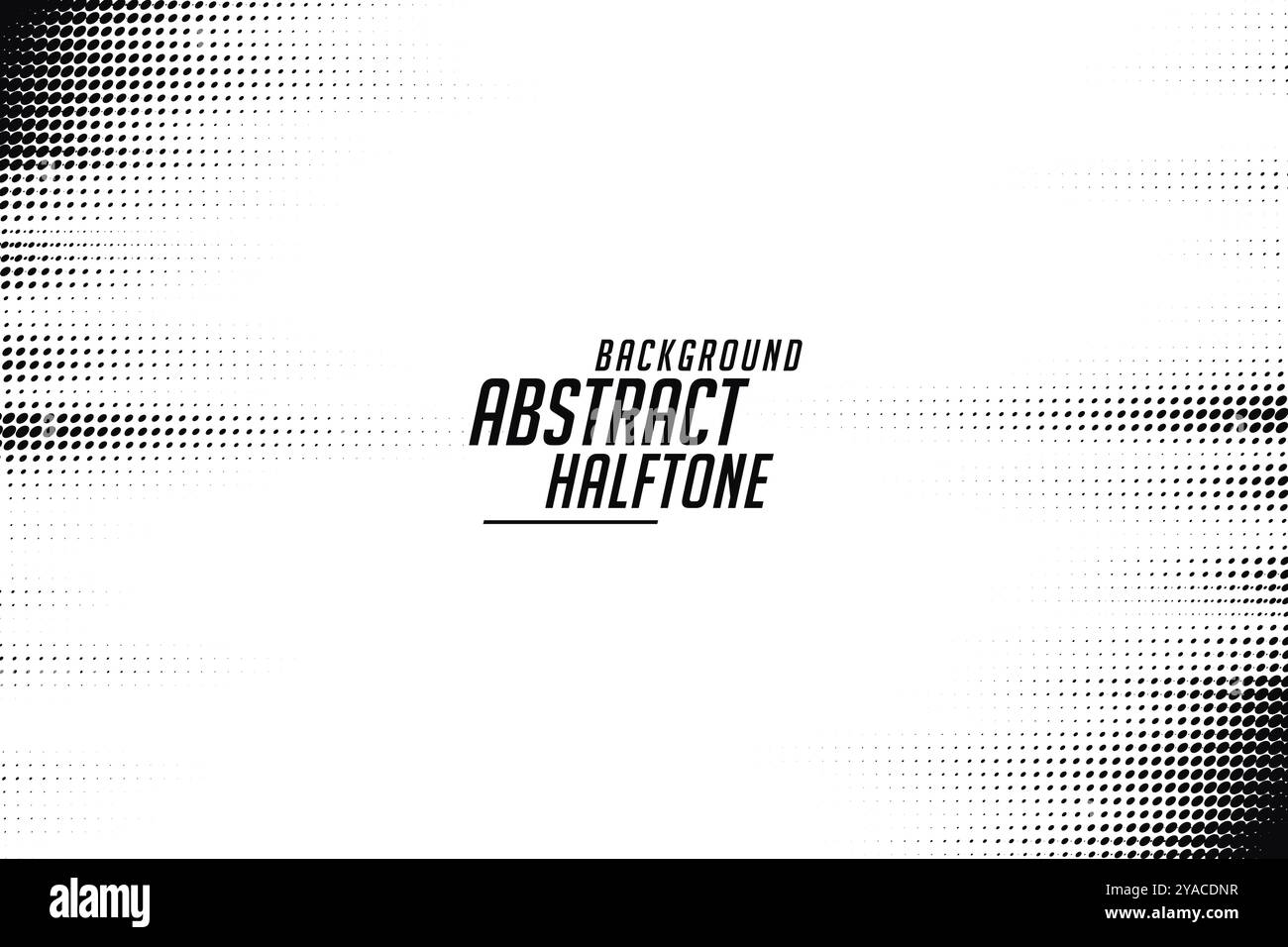 black and white round shape texture background with halftone effect ...
