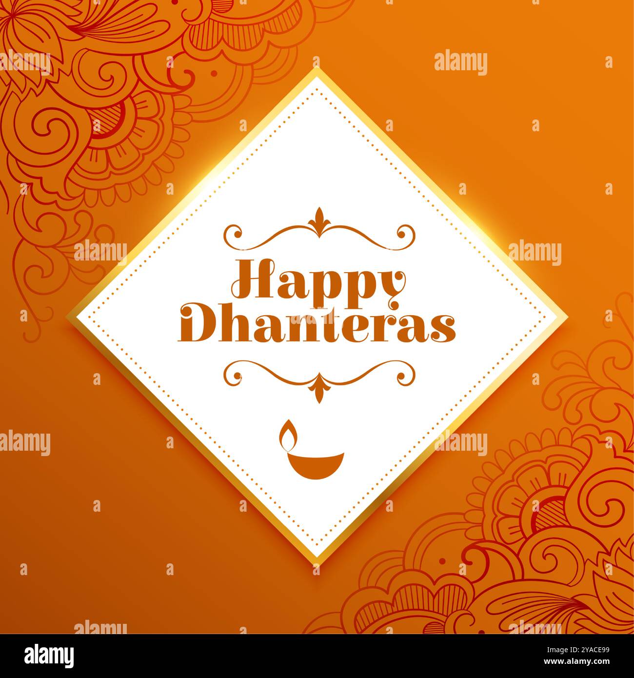 hindu traditional happy dhanteras cultural background for money and ...