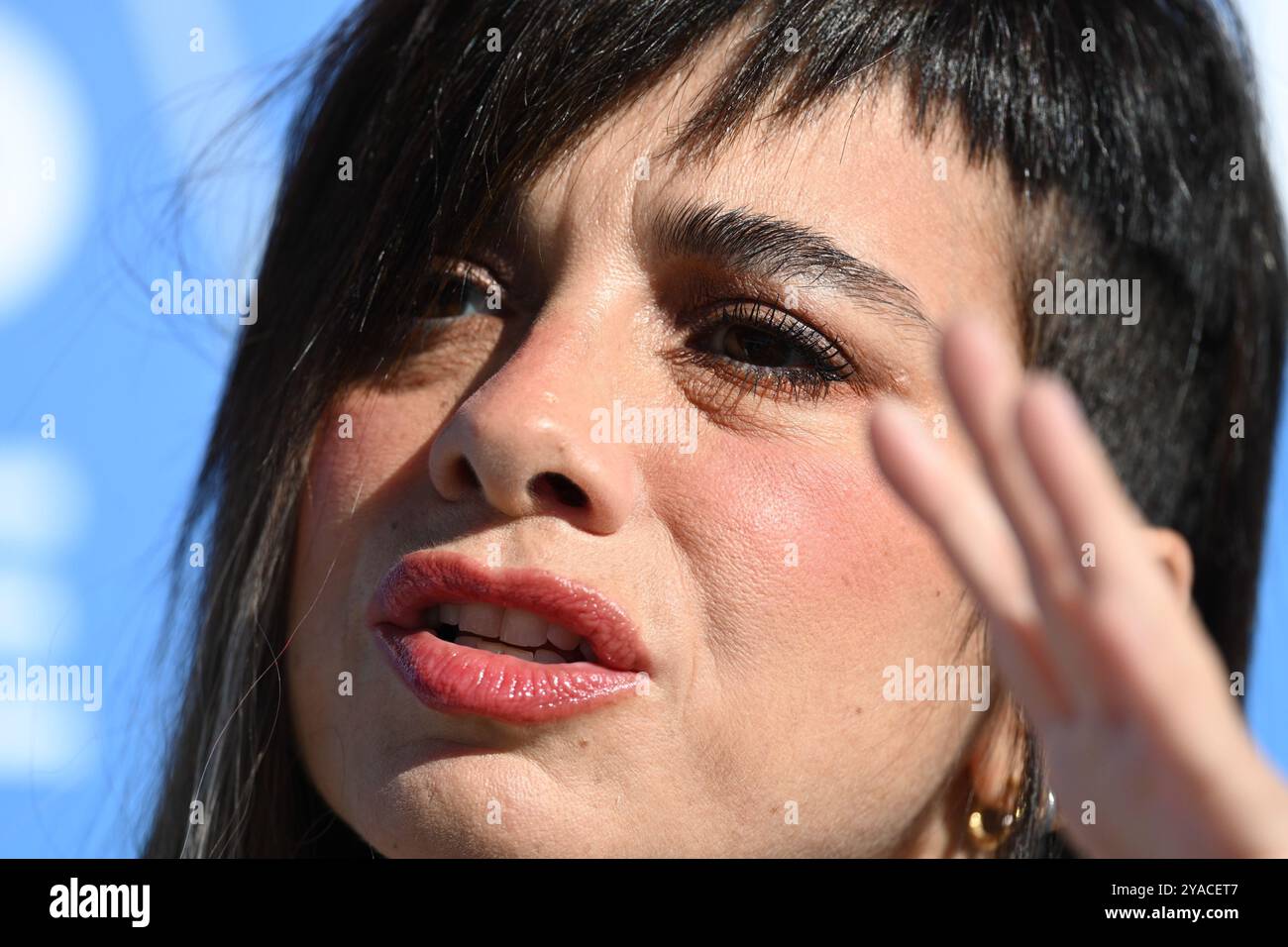 The singer Dolcenera during the Tennis & Friends event, held in Rome ...