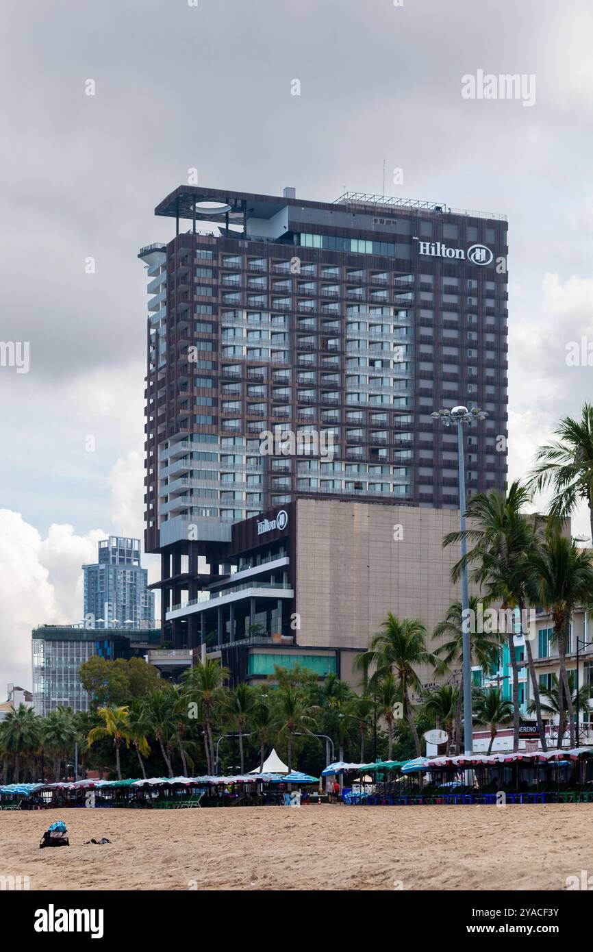 Pattaya, Thailand - September 27 2024: The Hilton Pattaya hotel ...
