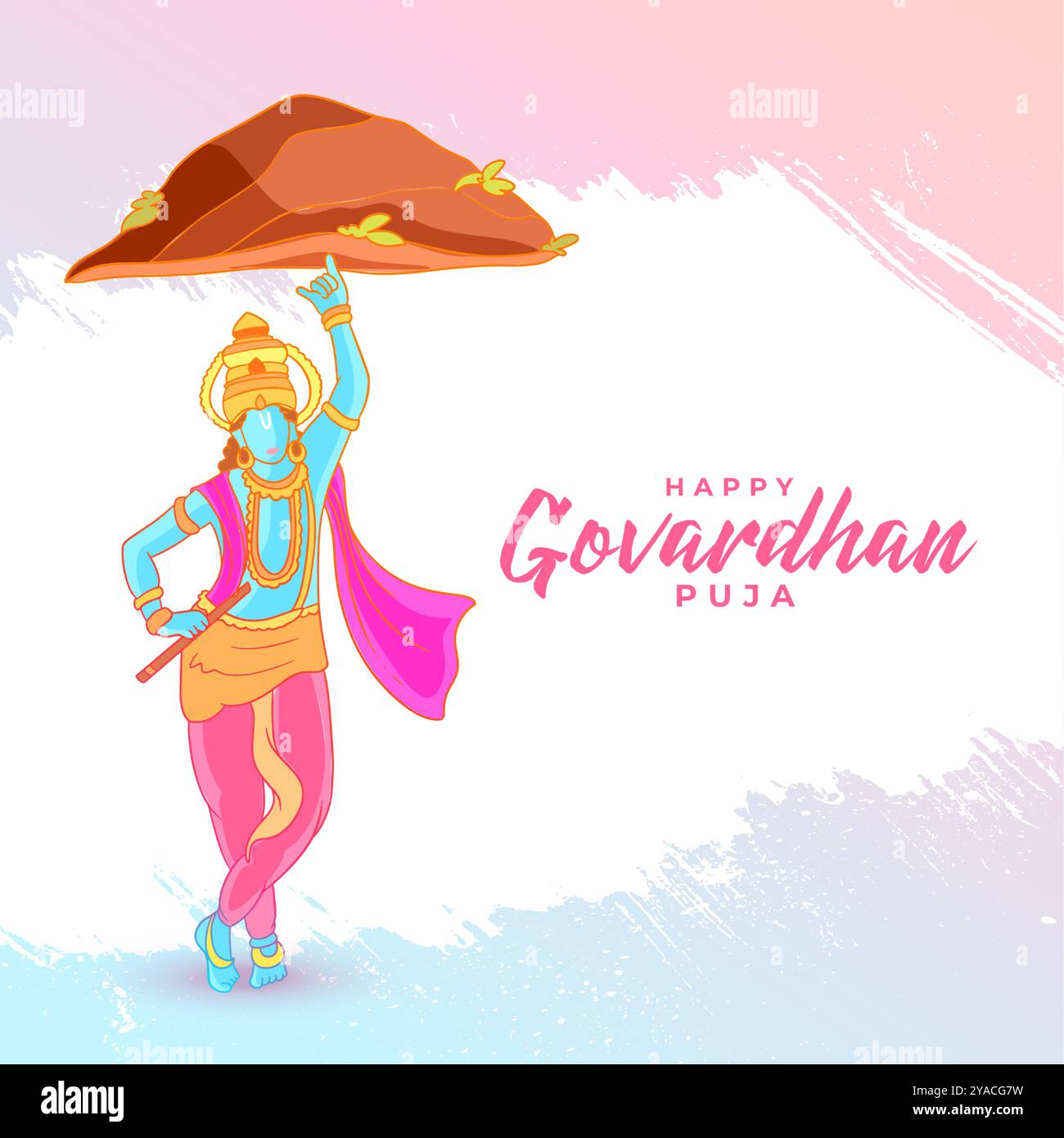 Govardhan parvat hi-res stock photography and images - Alamy