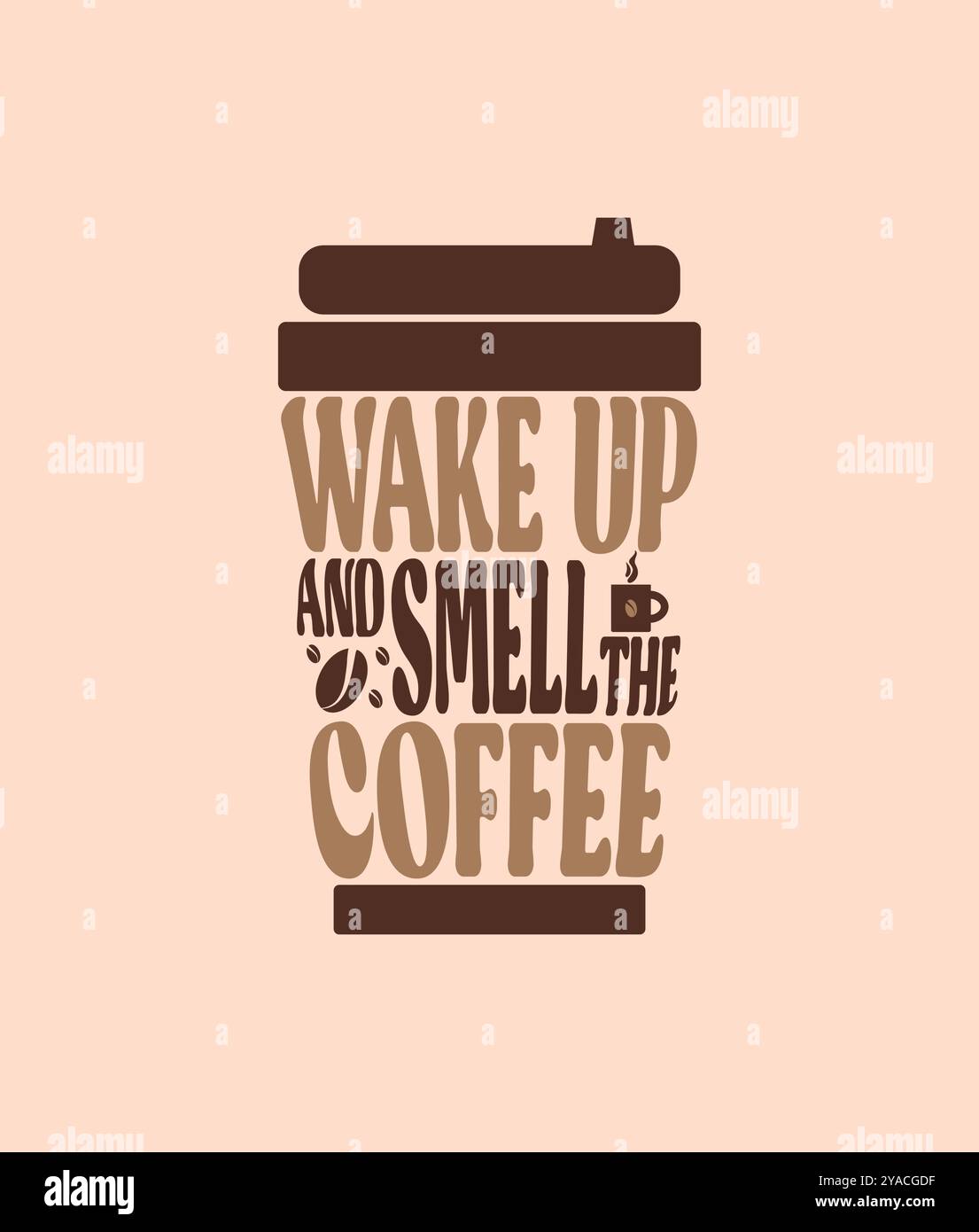 Wake up concept text Stock Vector Images - Alamy