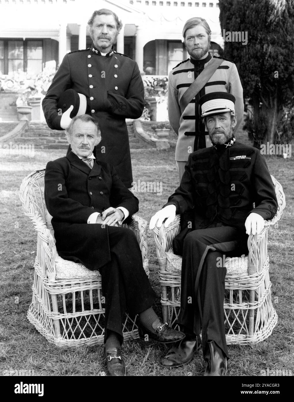 BURT LANCASTER as Colonel Durnford SIMON WARD as Lt. William Vereker ...