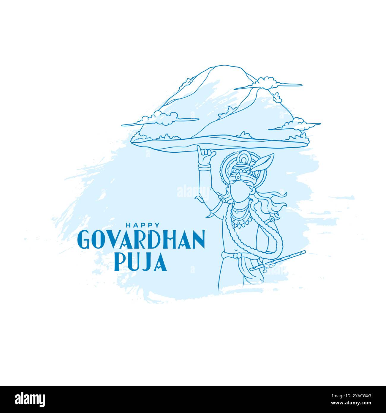 Govardhan parvat hi-res stock photography and images - Alamy