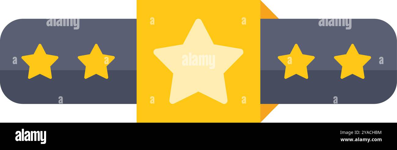 Five star rating is giving positive feedback for a great customer ...