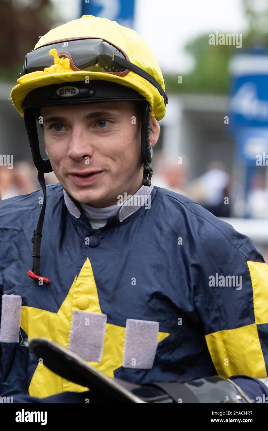 Windsor, Berkshire, UK. 2nd September, 2024. Jockey Callum Shepherd ...
