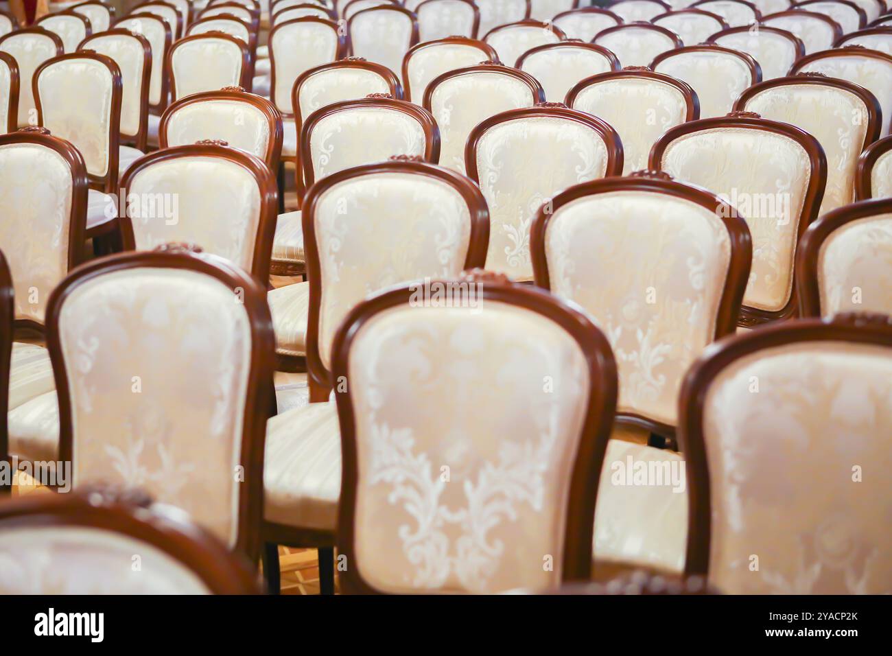 beautiful chairs in the opera house in Lviv Stock Photo - Alamy