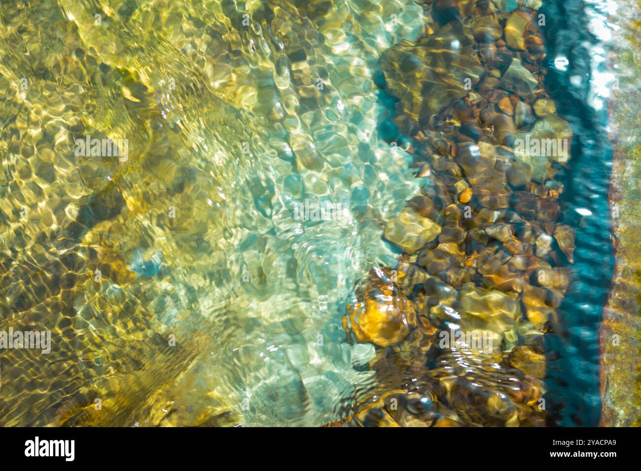 Transparent sea water pebbles top hi-res stock photography and images ...