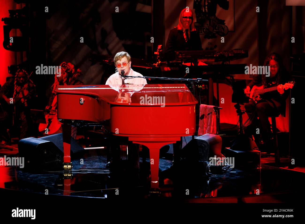 Gershwin Prize for Popular Song honoree Elton John performs during the ...