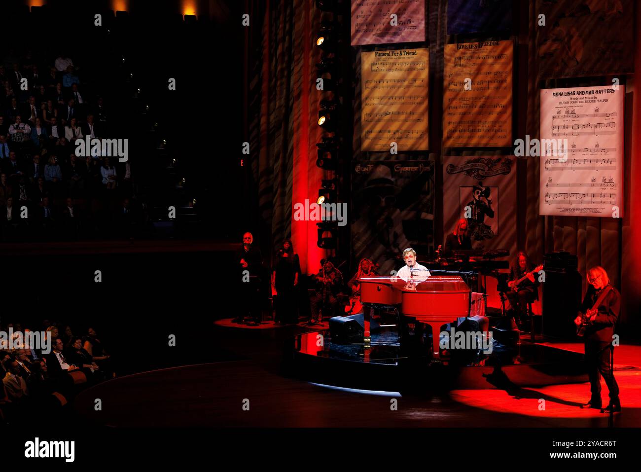 Gershwin Prize for Popular Song honoree Elton John performs during the ...