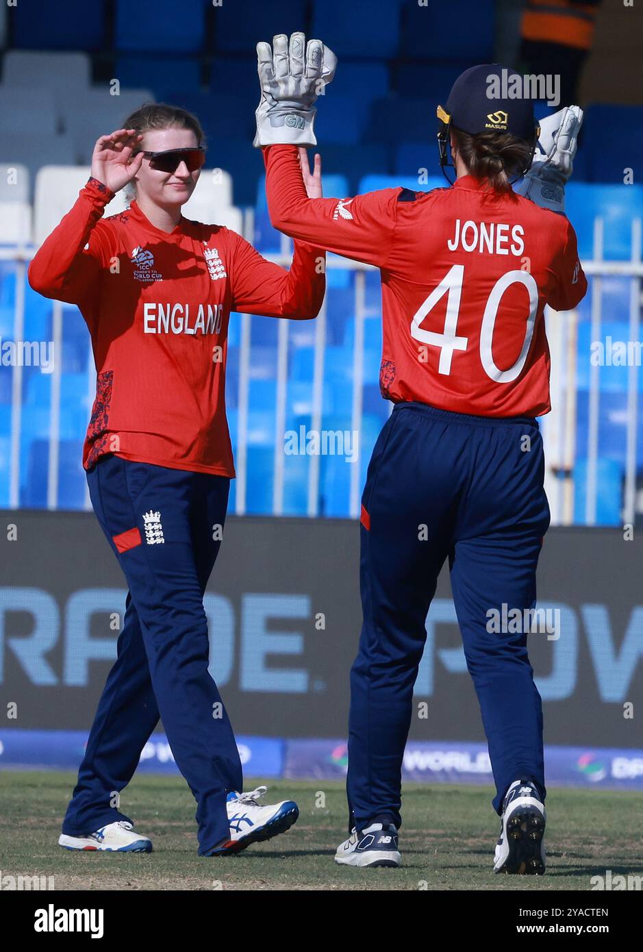 Sharjah, Sharjah, United Arab Emirates. 13th Oct, 2024. Kathryn Bryce ...