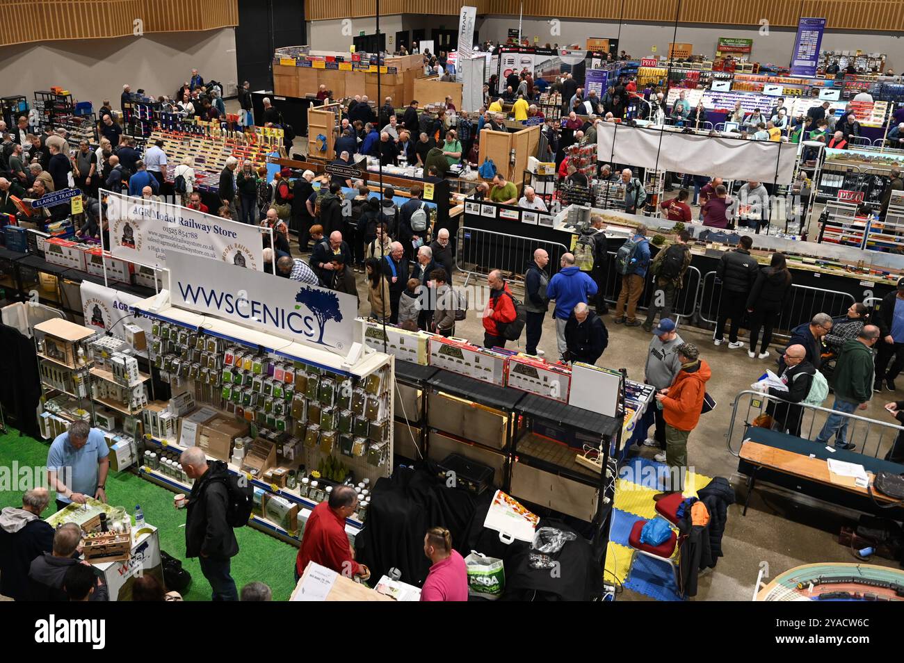 The Great Electric Train Show at The Marshall stadium at Milton Keynes ...