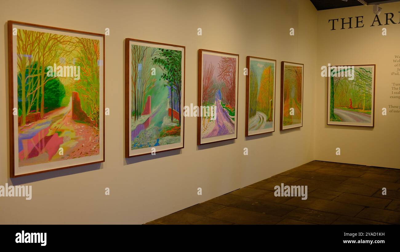 Salts mill, David Hockney paintings, David Hockney exhibition, the ...