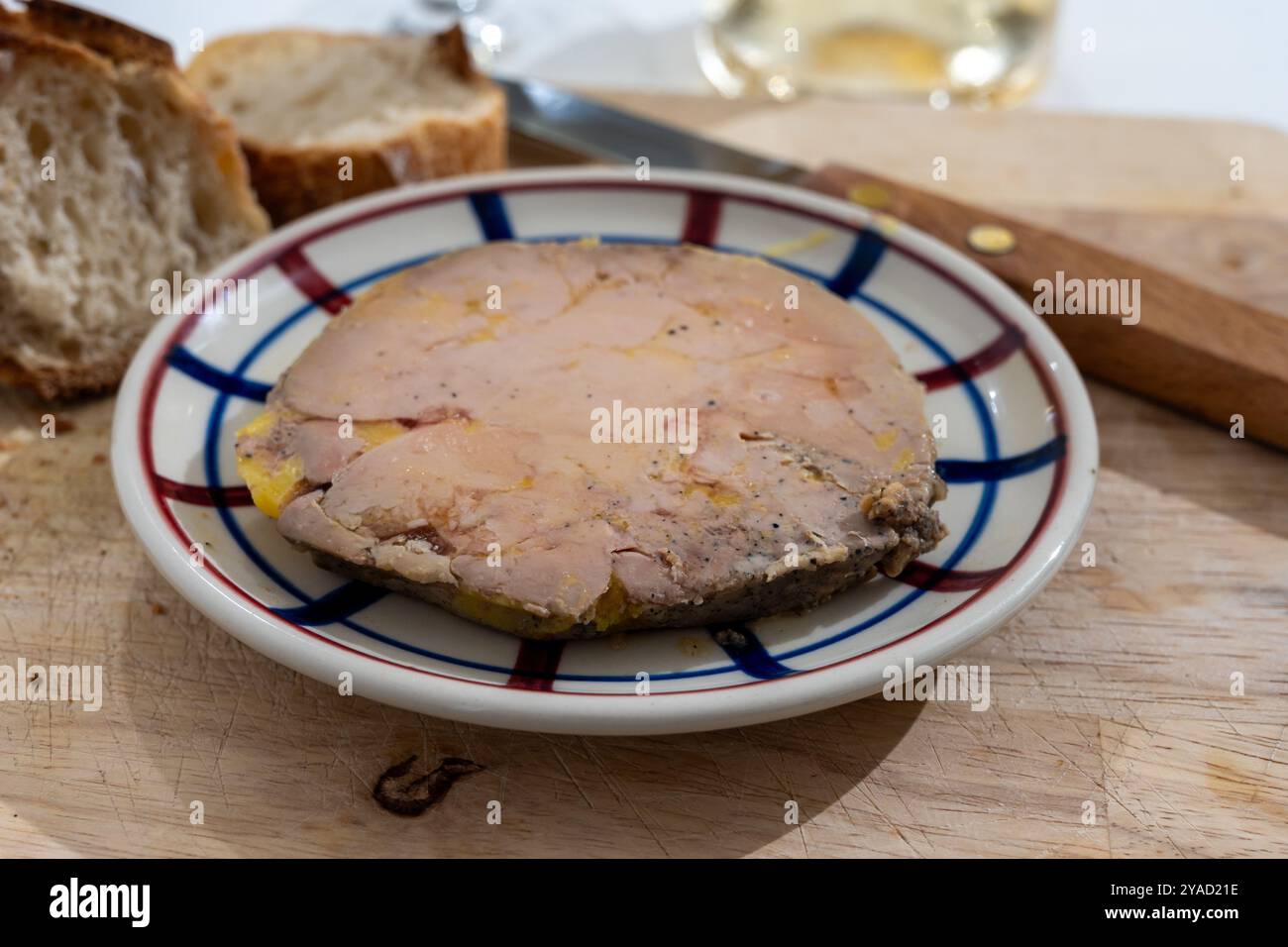 Starter dish Foie gras fat liver specialty food product made of liver of a duck or goose ...