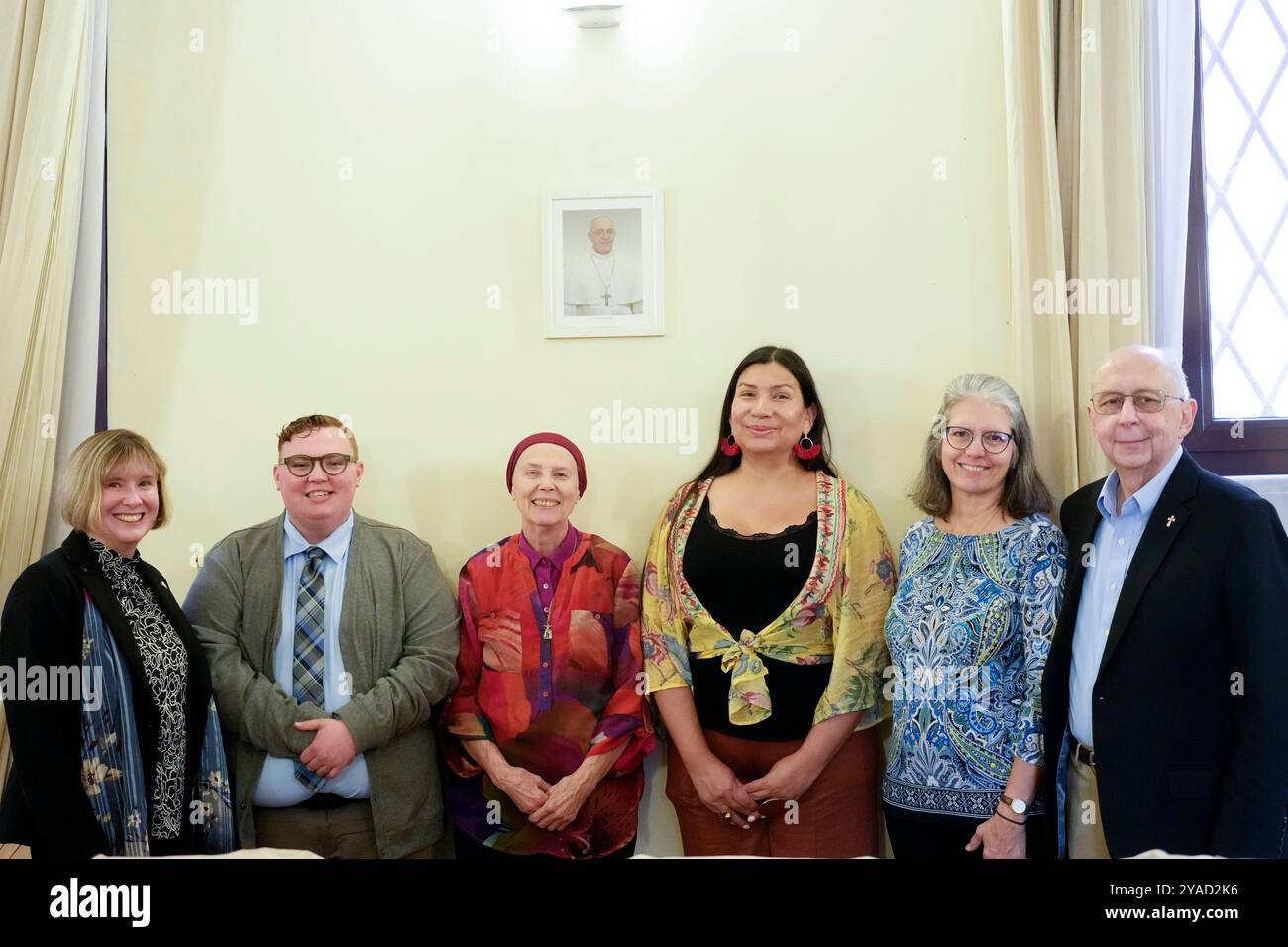 From left, Dr. Cynthia Herrick, Michael Sennett, Sister Jeannine ...