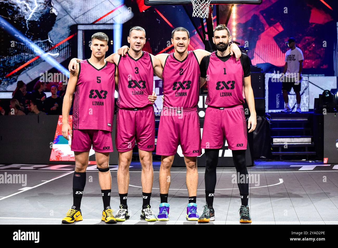 OCTOBER 13: Dusan Popovic - Liman, Andreja Milutinovic - Liman, Mihailo ...