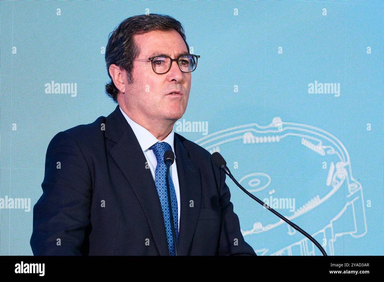 Antonio Garamendi Lecanda. Inauguration of new line at SEG Automotive ...