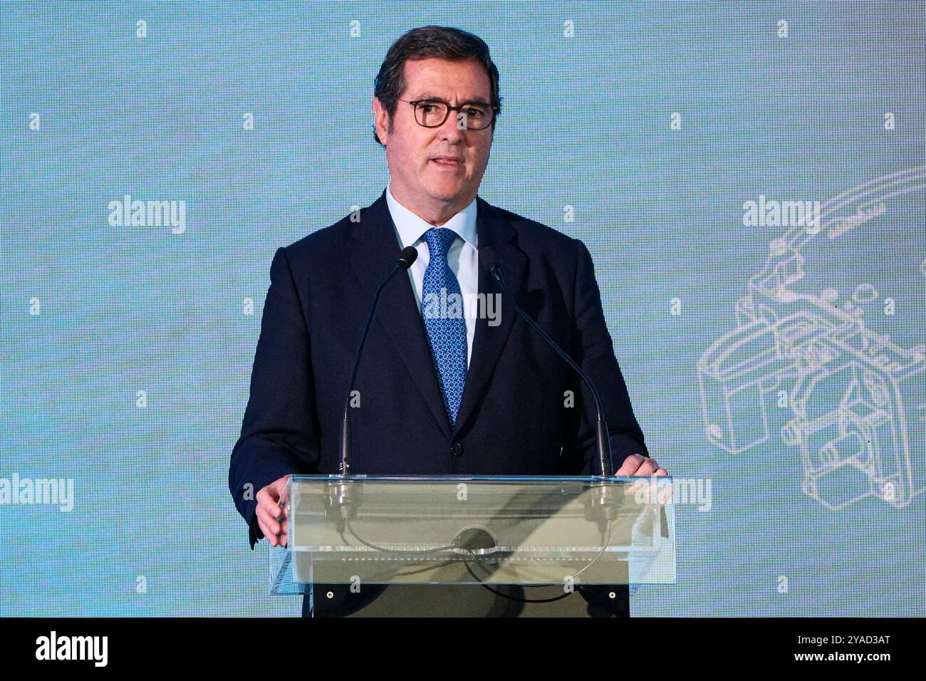 Antonio Garamendi Lecanda. Inauguration of new line at SEG Automotive ...