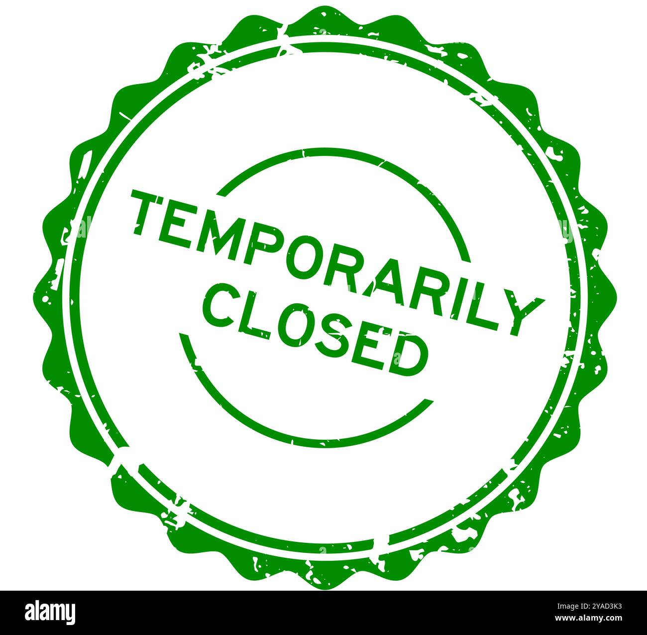 Closed for renovation stamp hi-res stock photography and images - Alamy