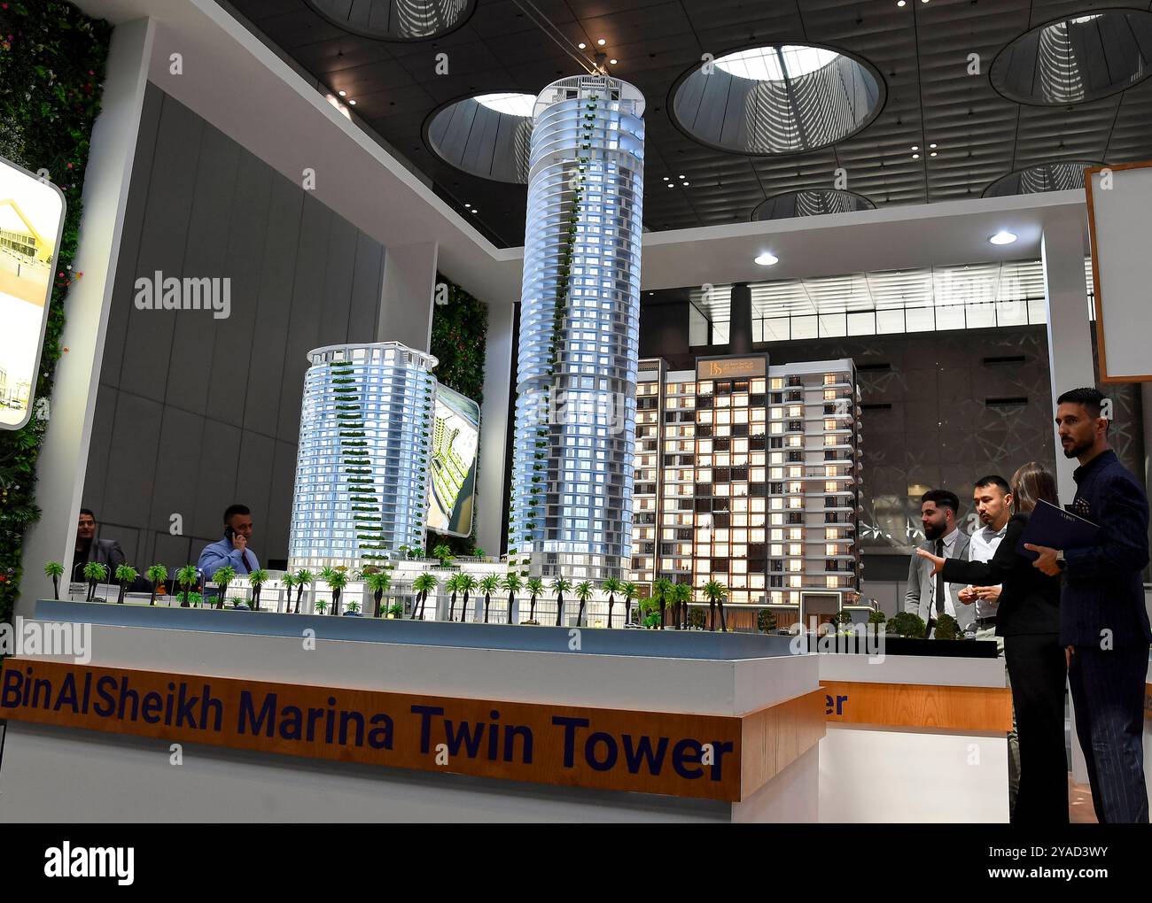 CITYSCAPE QATAR 2024Õ THE REAL ESTATE EXHIBITION IN DOHA Visitors view ...