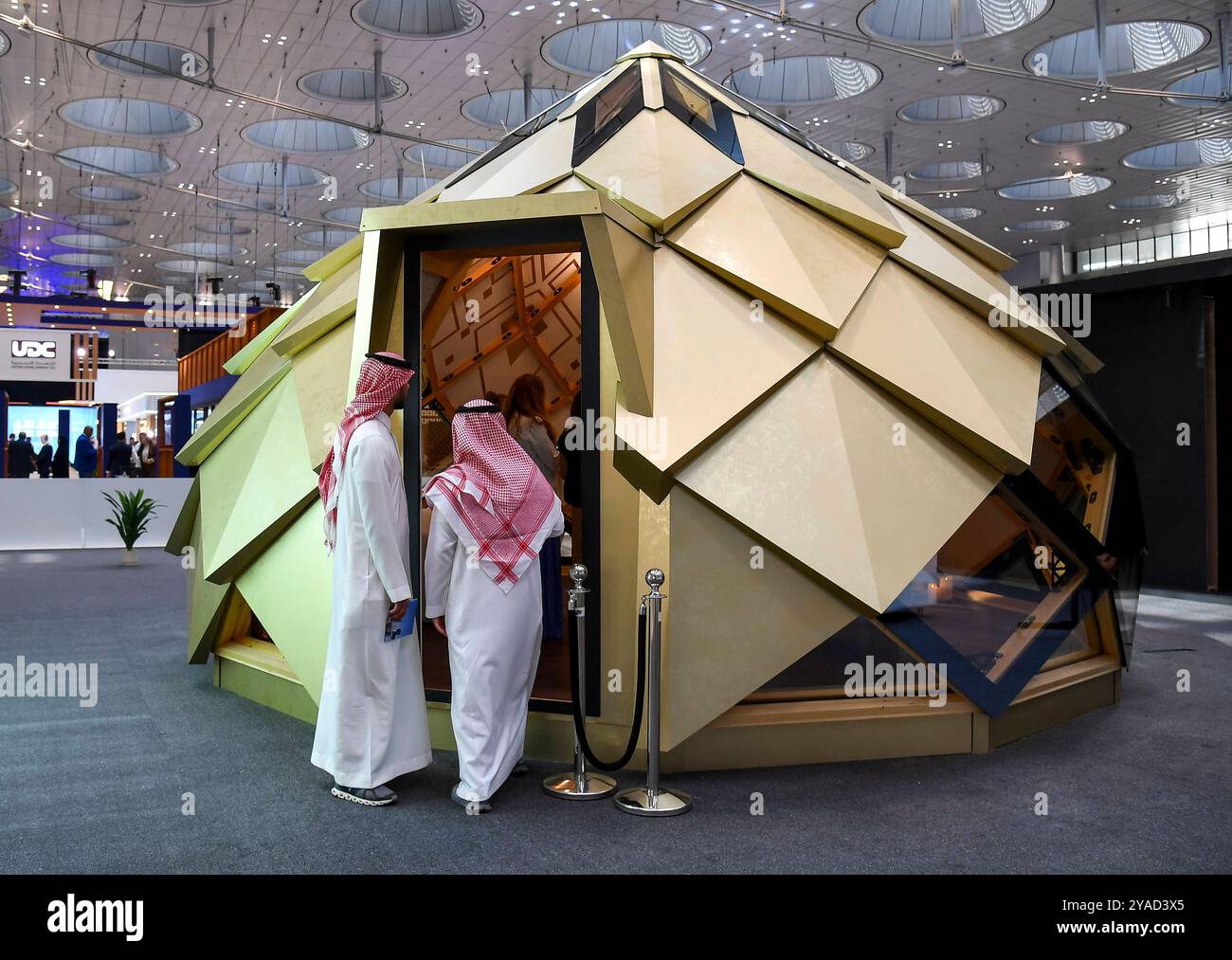 CITYSCAPE QATAR 2024Õ THE REAL ESTATE EXHIBITION IN DOHA Visitors view ...